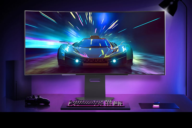 45-inch UltraGear™ Curved OLED Gaming Monitor - 45GS95QE-B 45-inch UltraGear™ Curved OLED Gaming Monitor - 45GS95QE-B