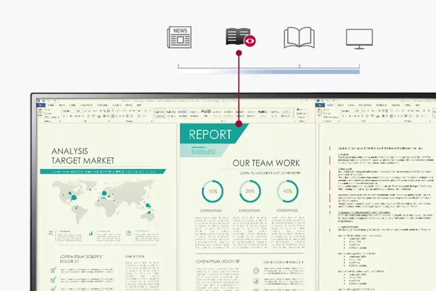 35" Curved UltraWide QHD HDR Monitor - 35WN65C-B | LG USA