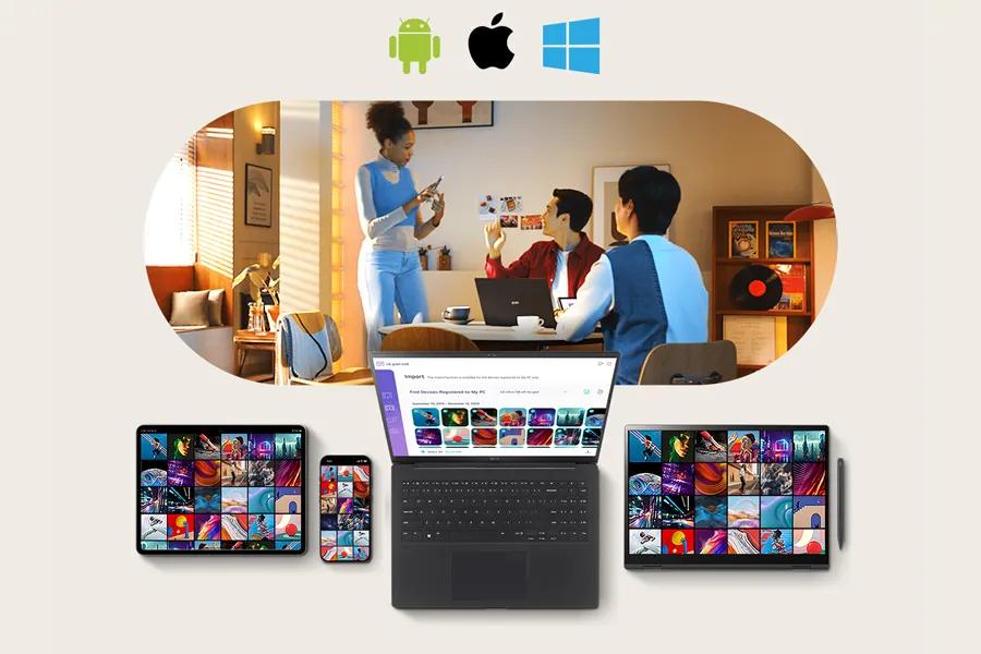 16" gram Pro 2-in-1 OLED laptop - 16T90TP-K.AAB4U1 | LG USA
