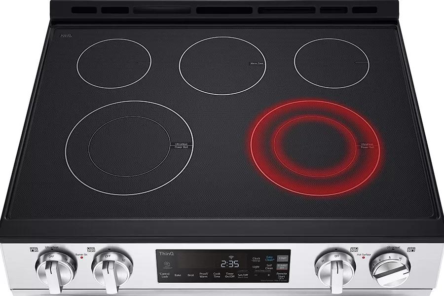 6.3 cu ft. Electric Slide-in Range with EasyClean® (LSEL6331F)