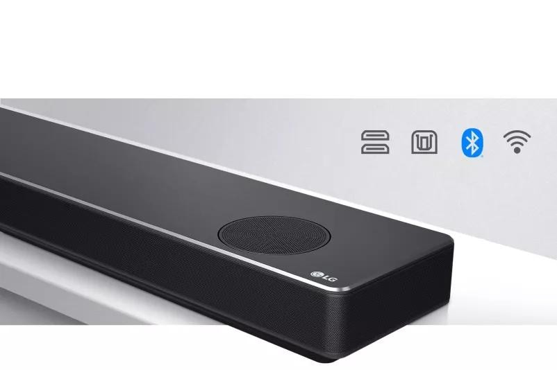 LG SN10YG 5.1.2 Channel High Res Audio Sound Bar with Dolby Atmos® and ...