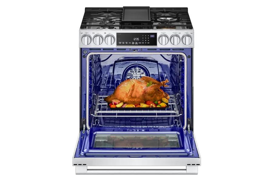 6.3 cu. ft. Dual Fuel Slide-in Range - LSDS6338F | LG USA