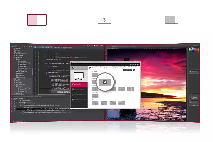 34" Curved UltraWide™ WQHD HDR 10 Monitor - 34WR50QC-B