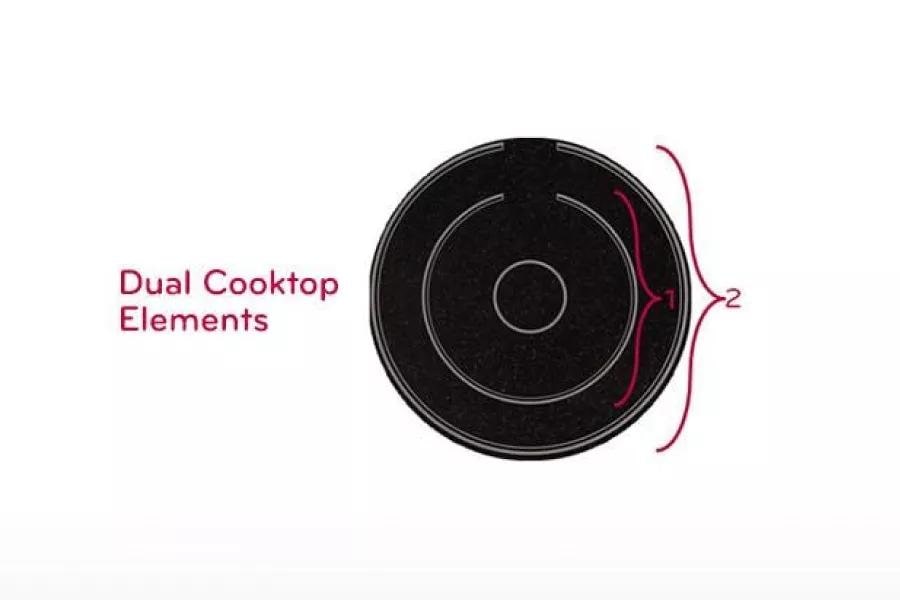 LG STUDIO 30 inch Electric Cooktop - LSCE305ST