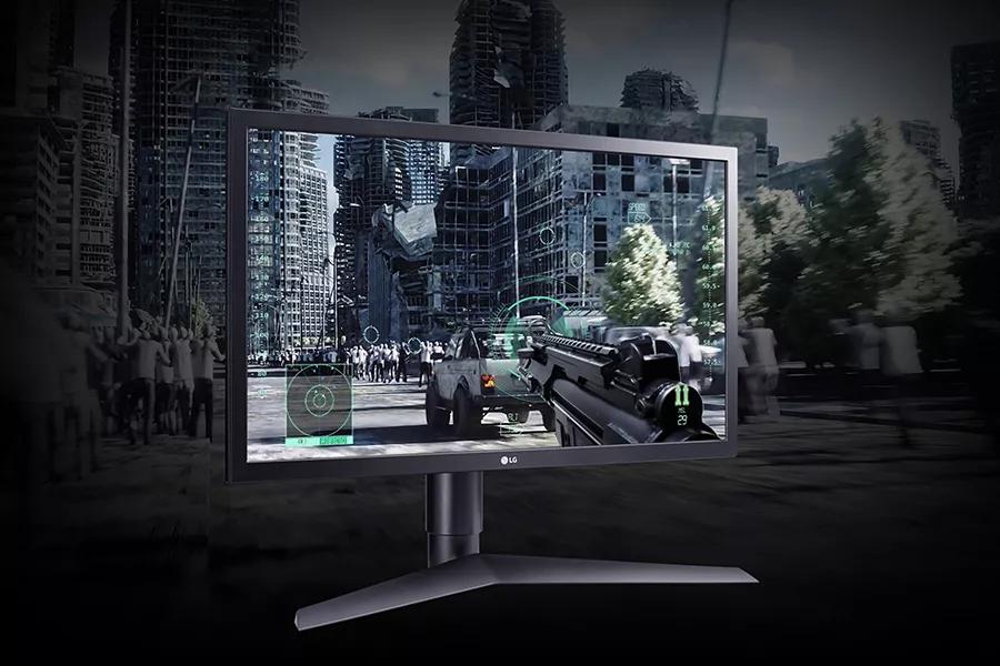 LG 24” FHD FreeSync 144Hz 1ms Height Adjustable Gaming Monitor (24GL650 ...