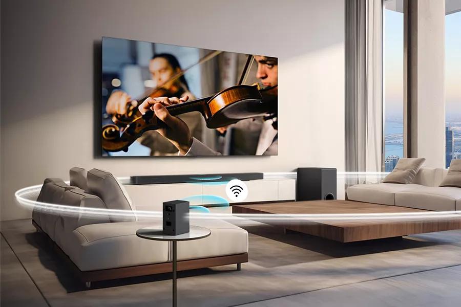 LG SPT8-S 2.0 Ch. Wireless Rear Surround Speakers - SPT8-S | LG USA