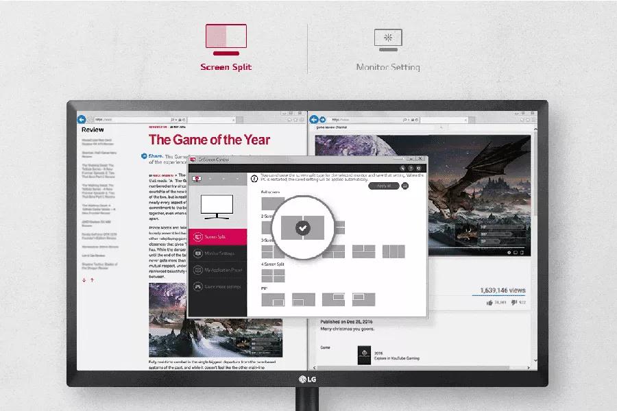 27" Class Full HD IPS LED Monitor - 27MK430H-B | LG USA