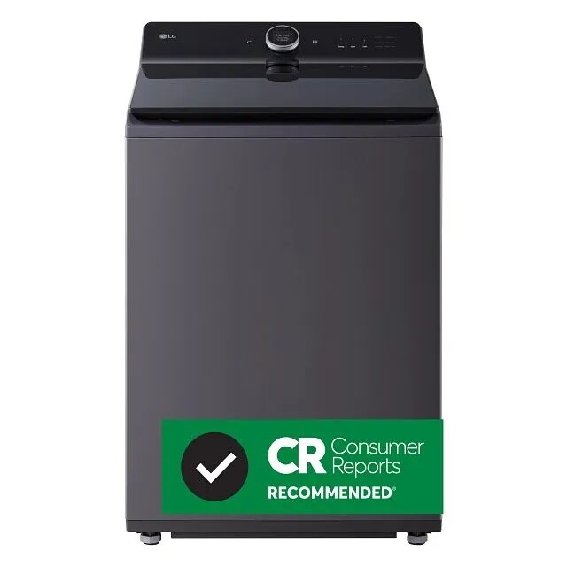 LG 5.5 cu. ft. Top Load Washer, 7.3 cu. ft. Gas Dryer & Styler® Smart ...