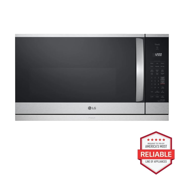 Buy LG 2.1 cu. ft. Smart Over-the-Range Microwave with ExtendaVent® 2.0 ...