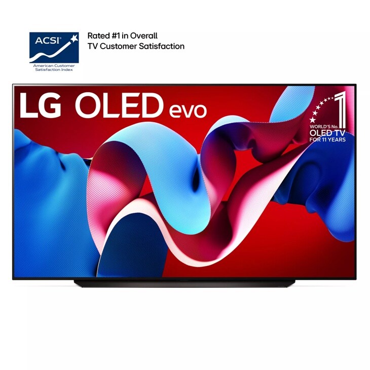 83 inch Class LG OLED evo C4 4k Smart TV OLED83C4PUA