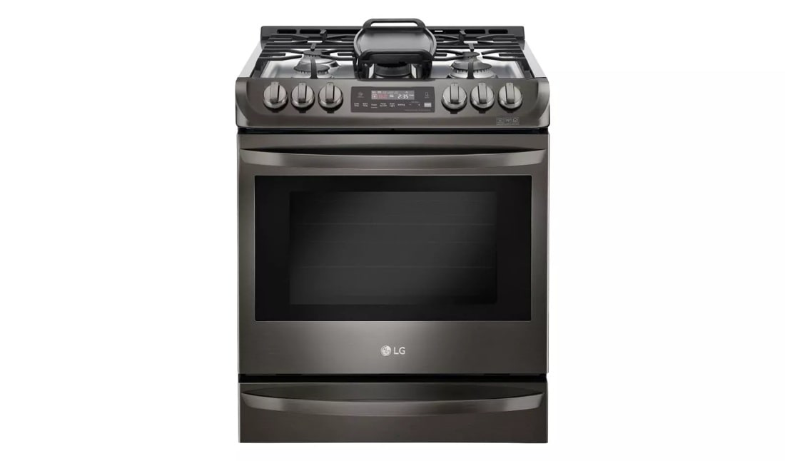 LG 6.3 cu. ft. Gas Single Oven Slide-in Range with ProBake Convection ...