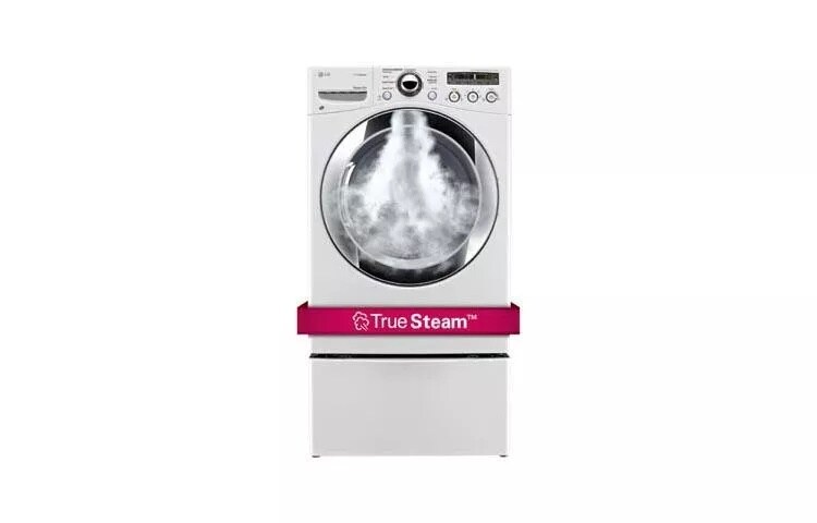 LG DLEX3250W: Ultra Large Capacity Steam Dryer with Sensor Dry | LG USA