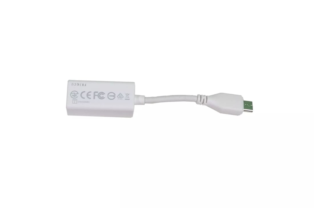LG White Laptop LAN Adapter - EAD63769504 | LG USA