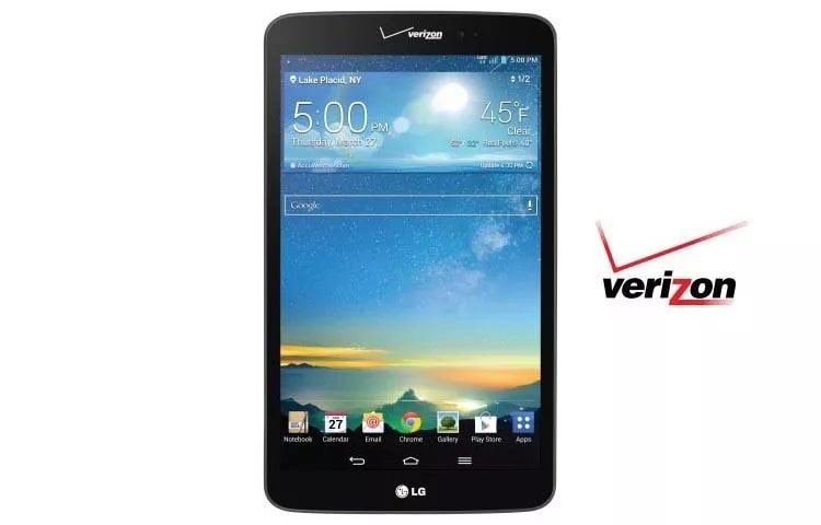 Lg Tablet Verizon