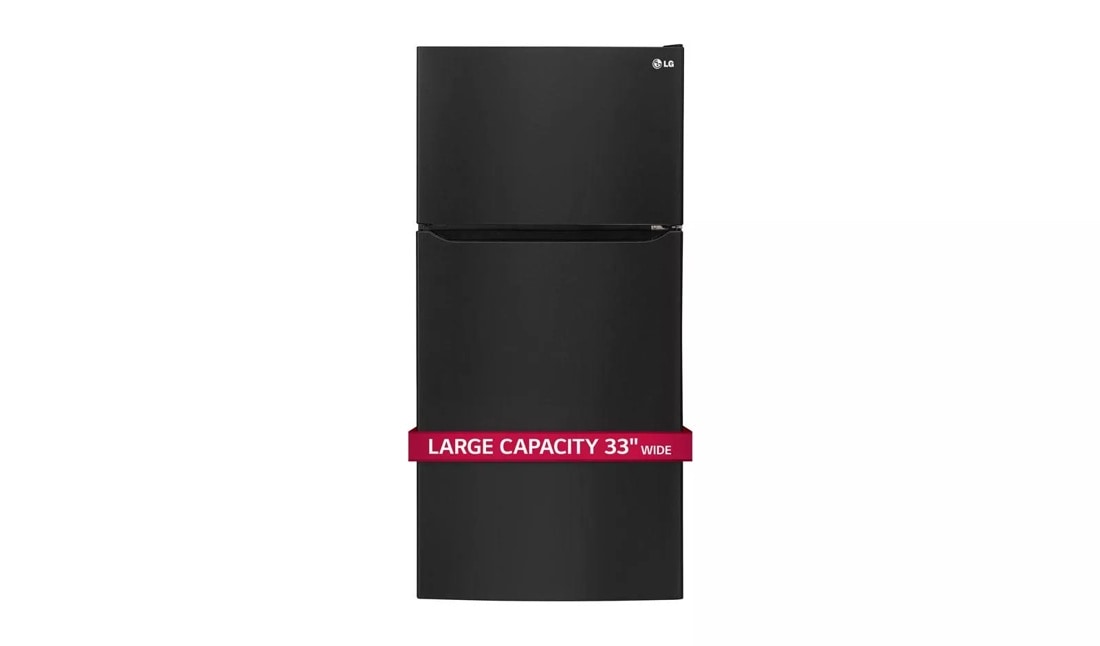 LG LTCS24223B: Large 33 Inch Wide Top Freezer Refrigerator | LG USA