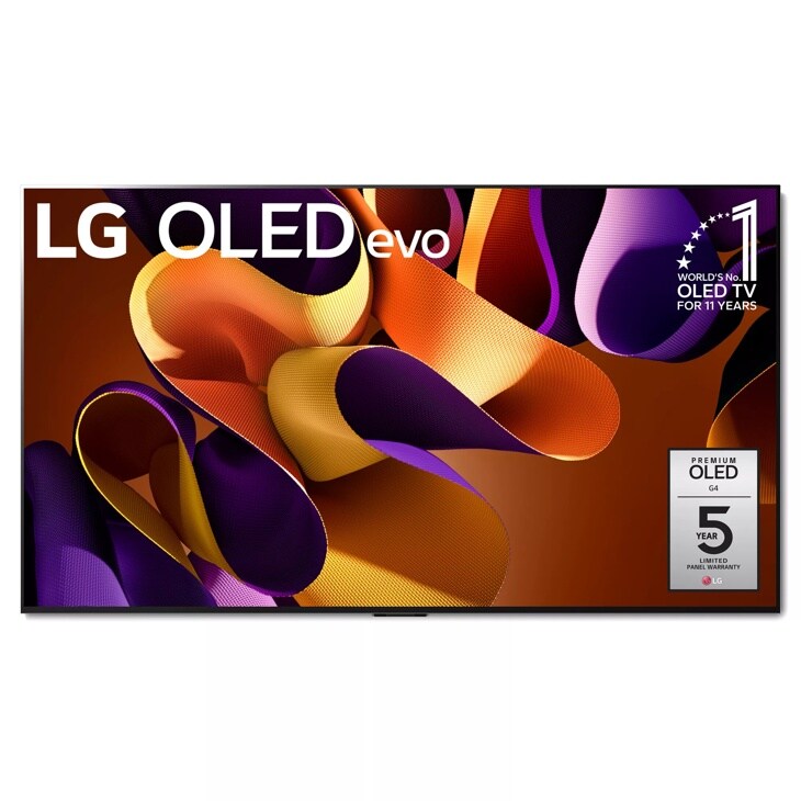 77 inch Class LG OLED evo G4 4k Smart TV OLED77G4WUA