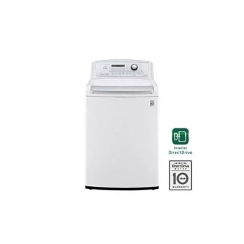 LG 4.5 cu. ft. Ultra Large High Efficiency Top Load Washer w WaveForce WT4970CW LG USA