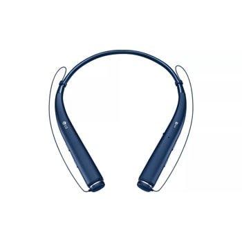 LG TONE PRO Bluetooth Headset in Metallic Blue | LG USA