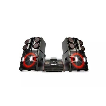 LG CM9940: 3200W 2.2ch HiFi DJ System with Dual Subwoofers and ...
