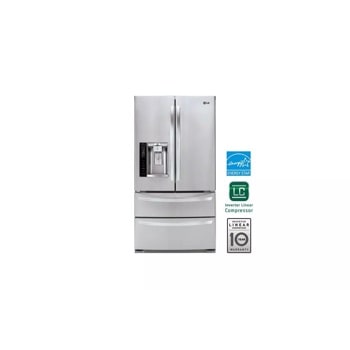 LG LMXS27626S: Ultra Capacity 4-Door French Door Refrigerator | LG USA