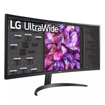 34" Curved UltraWide™ QHD IPS HDR 10 Monitor - 34WQ60C-B | LG USA