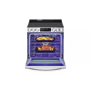 LG 6.3 cu ft. Smart Electric Slide-in Range with Convection, Air Fry ...