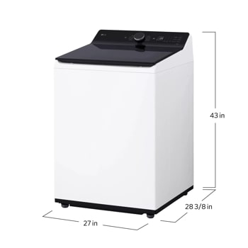 5.5 cu. ft. Top Load Washer - WT8400CW | LG USA
