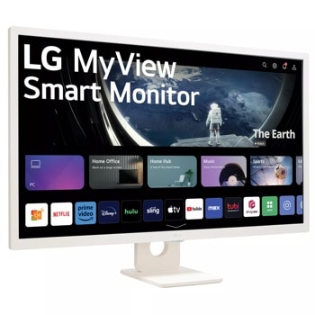 32" 4K UHD IPS MyView Smart Monitor with webOS and Built-in Speakers ...