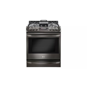 LG 6.3 cu. ft. Gas Single Oven Slide-in Range with ProBake Convection ...