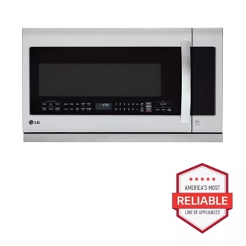 LG 2.2 cu. ft. Over-the-Range Microwave Oven with EasyClean ...