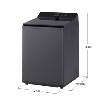 5.3 cu. ft. Top Load Washer - WT8405CB | LG USA