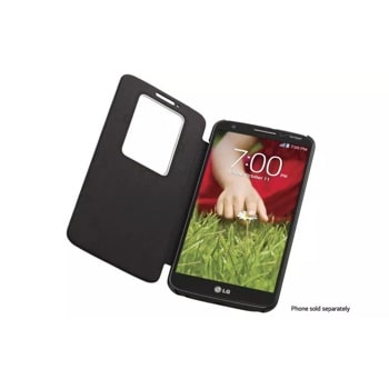 QuickWindow™ the Convenient Folio Case in Black | LG USA