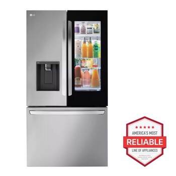 26 cu. ft. Counter-Depth MAX™ Refrigerator LRFOC2606S | LG USA