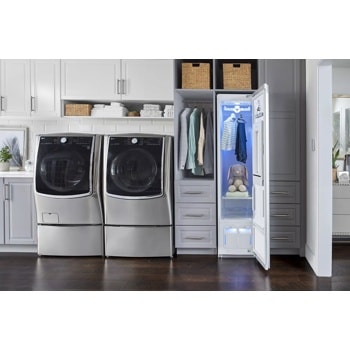 LG Styler® Smart Steam Closet with 3 Hangers - S3RFBN | LG USA