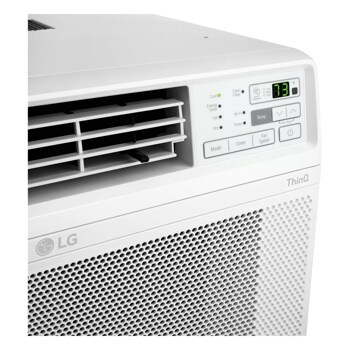 LG 8,000 BTU Smart Wi-Fi Enabled Window Air Conditioner (LW8023ERSM ...