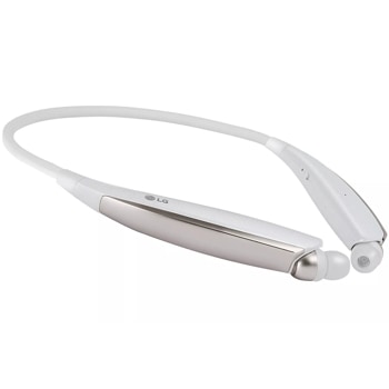 LG TONE Ultra α Bluetooth Wireless Headset in White | LG USA