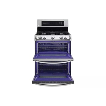 6.9 cu. ft. Gas Double Oven Range - LDG4313ST | LG USA