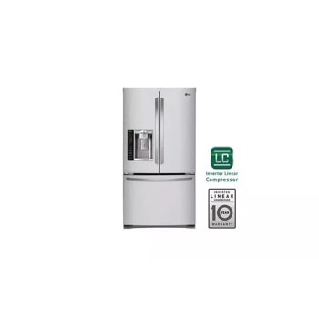 LG 24 cu. ft. French Door Refrigerator (LFX25974ST) | LG USA