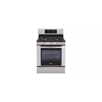 LG LRG3091ST: Stainless Steel Gas Single Oven Range | LG USA