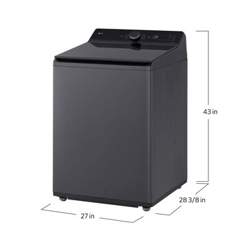 5.5 cu. ft. Top Load Washer - WT8400CB | LG USA