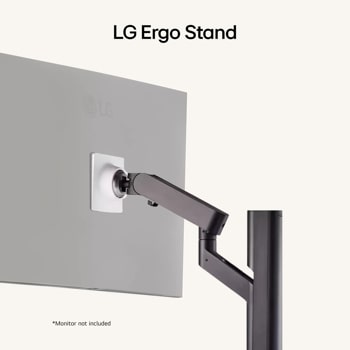 LG White Ergo Stand for LG Monitors - EG800BW | LG USA