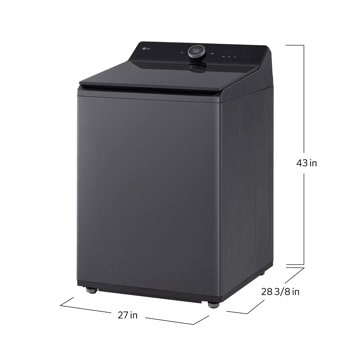 5.5 cu. ft. Top Load Washer - WT8600CB | LG USA