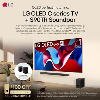 LG Home Theater Soundbar for TV with Dolby Atmos® 7.1.3 S90TR | LG US