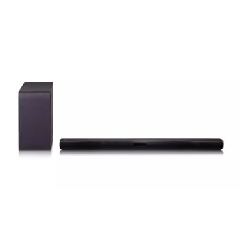 LG 2.1ch 300W Sound Bar with Wireless Subwoofer and Bluetooth ...