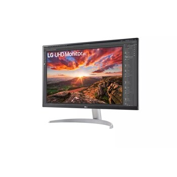 27" 4K UHD UltraFine™ IPS Monitor - 27UP80B-W | LG USA