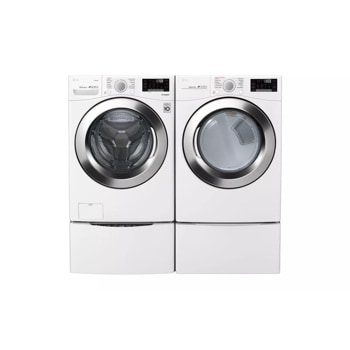 LG DLEX3700W: Ultra Large Capacity Steam Dryer with NFC Tag On | LG USA