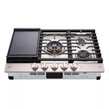 LG STUDIO 30 inch Gas Cooktop - CBGS3028N | LG USA