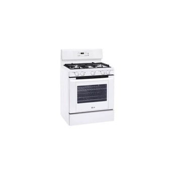 LG LRG3091SW: White Gas Single Oven Range | LG USA