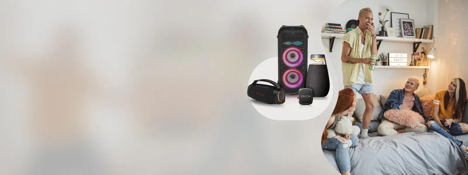 Lg Wireless Bluetooth Speakers Exceptional Sound Everywhere Lg